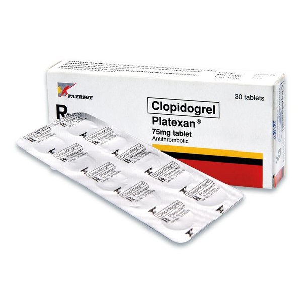 PLATEXAN Clopidogrel Bisulfate 75mg Tablet 1's price in the Philippines ...